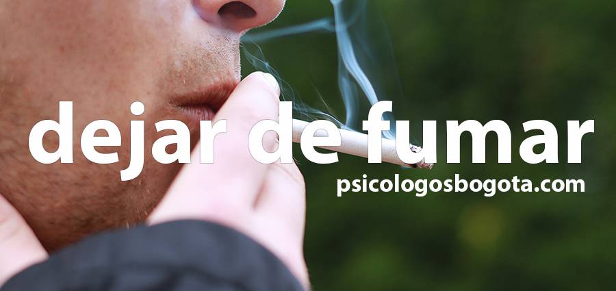 ¿Cómo dejar de fumar?